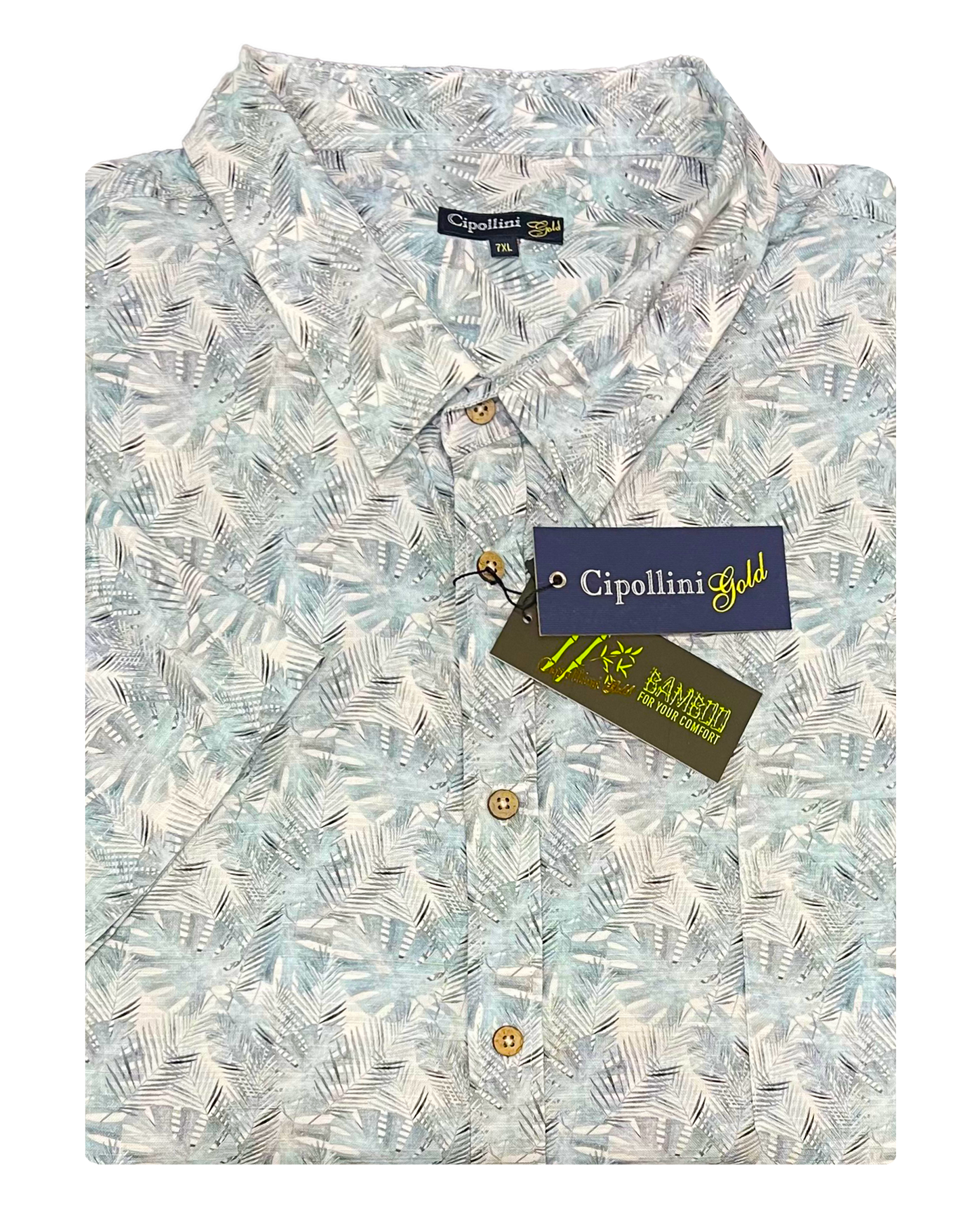 Cipollini Gold Bamboo S/S Shirt – Hughes Menswear