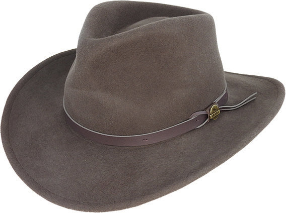 Craig - Crushable Wool Felt Hat – Hughes Menswear